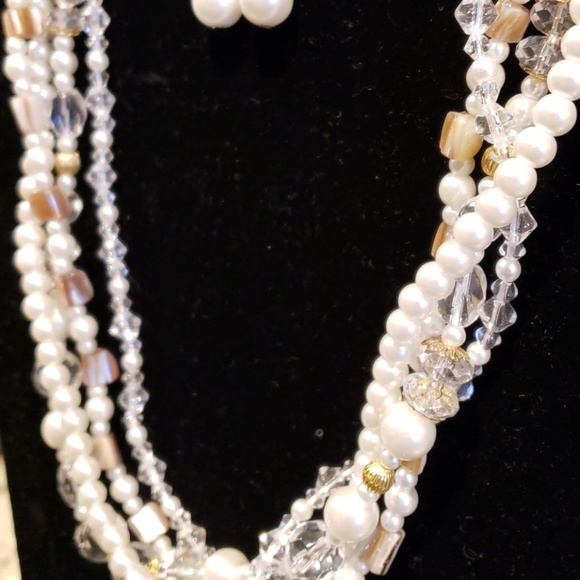 Premier Designs | Jewelry | Premier Designs Pearl Set | Poshmark